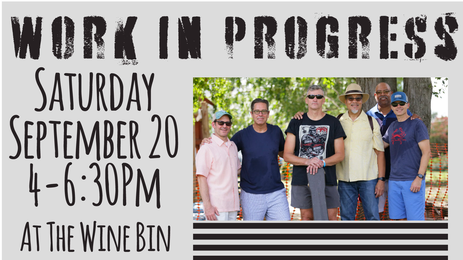 Work In Progress & Friends at The Wine Bin - VisitEllicottCity